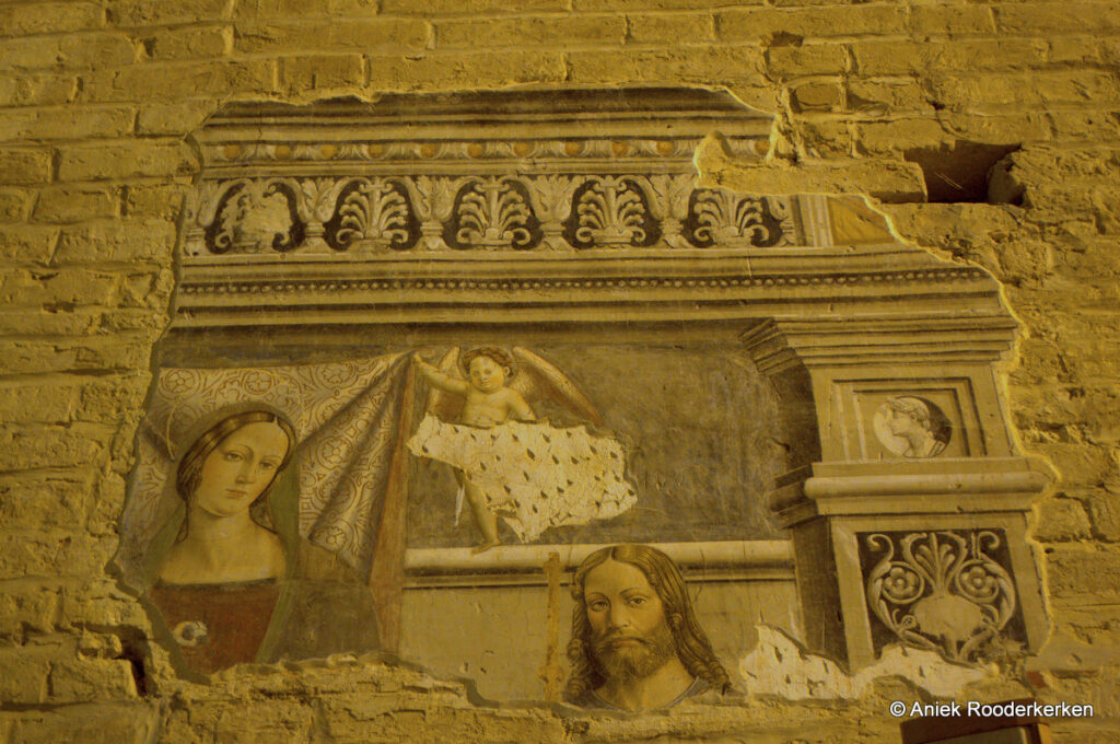 Het wonder van de mijnen en een verborgen lam; Chiesa di Santa Maria ...